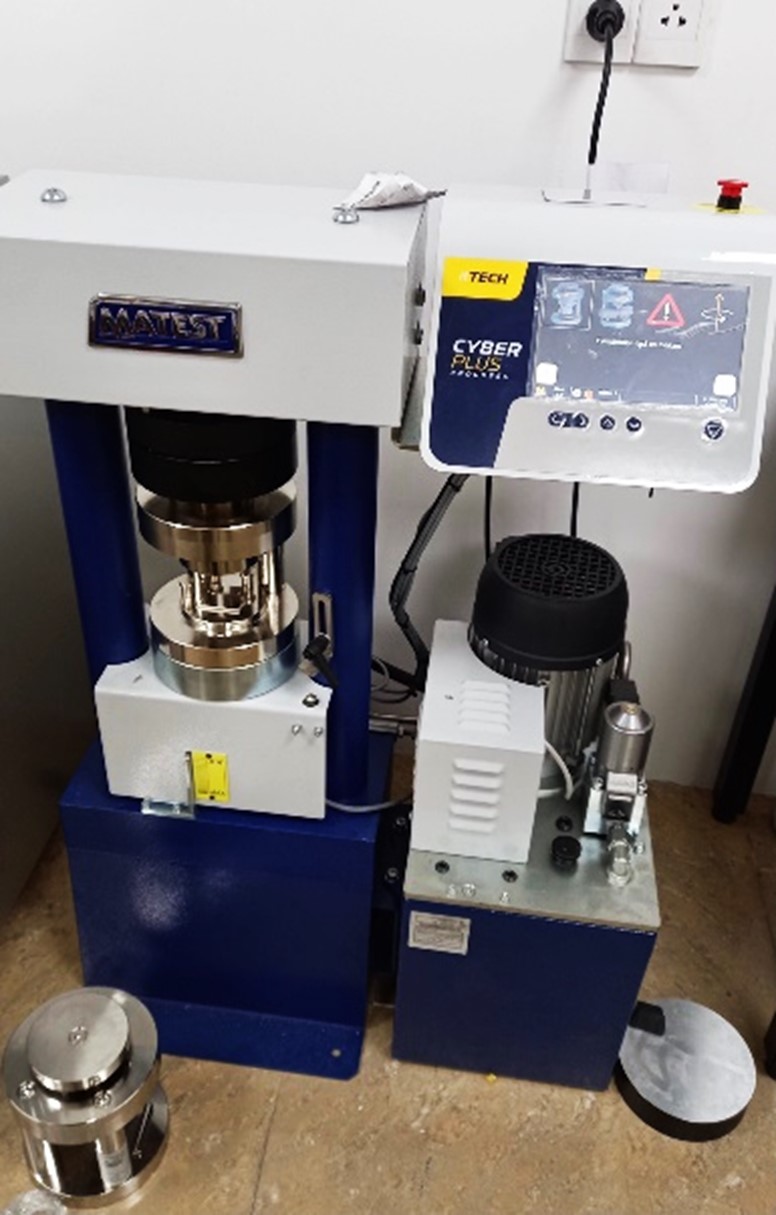 Máy thử nén/ uốn xi măng tự động 250kN / 15kN Model E161-01N Hãng ...